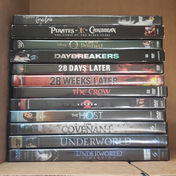 Media | 12 Movie Dvd Lot Horror Entertaining Collection | Poshmark